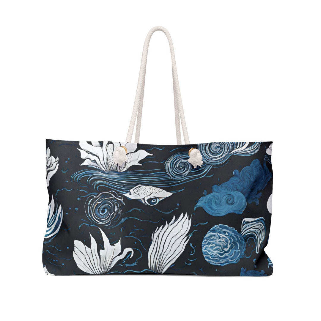 Ocean Themed Weekender Bag Ocean Design - Etsy