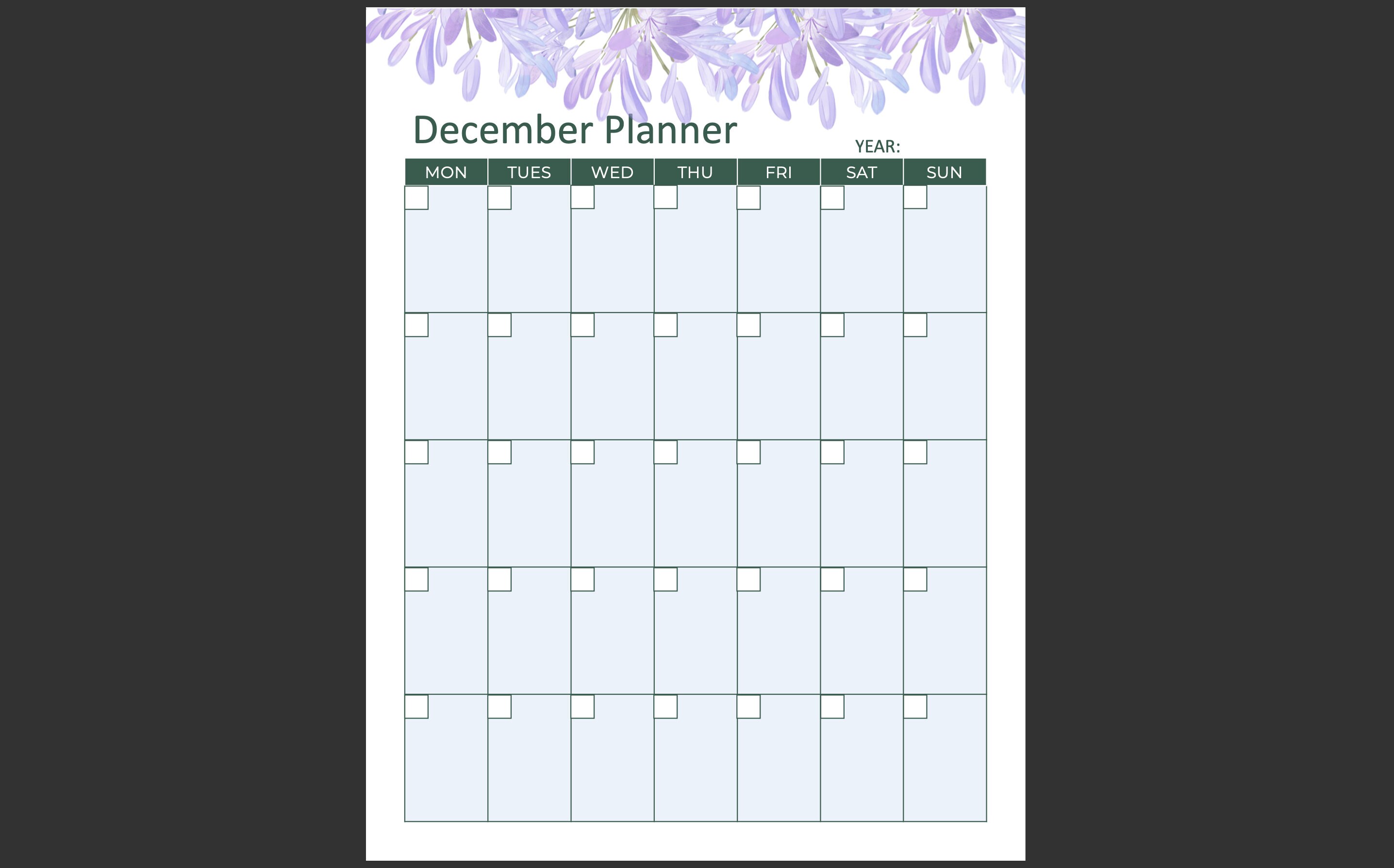 Printable Calendar Pages - Etsy