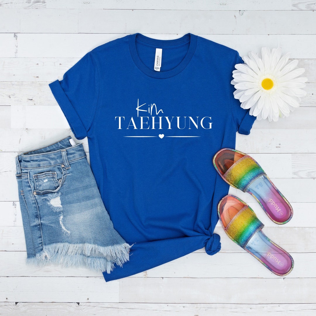 Taehyung T-shirt, BTS Tae T-shirt, Taehyung Shirt, Bangtan T-shirt, V T ...
