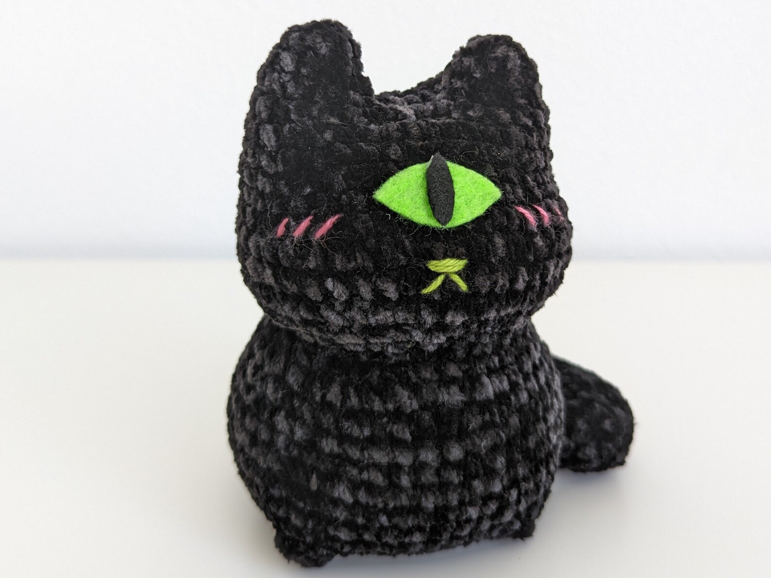 Blinky Halloween Cat Amigurumi Crochet Pattern Digital - Etsy