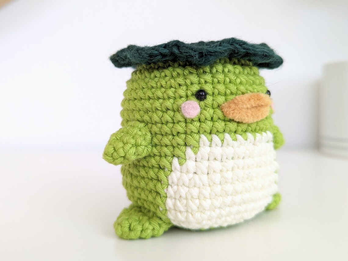 Kai the Kappa Amigurumi Crochet Pattern Digital File - Etsy