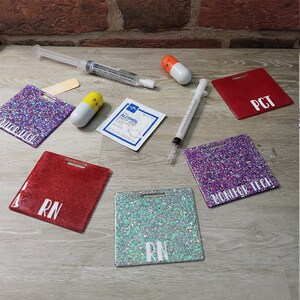 Horizontal Badge Buddies I Nursing Badge Buddies I Hospital Badge ...