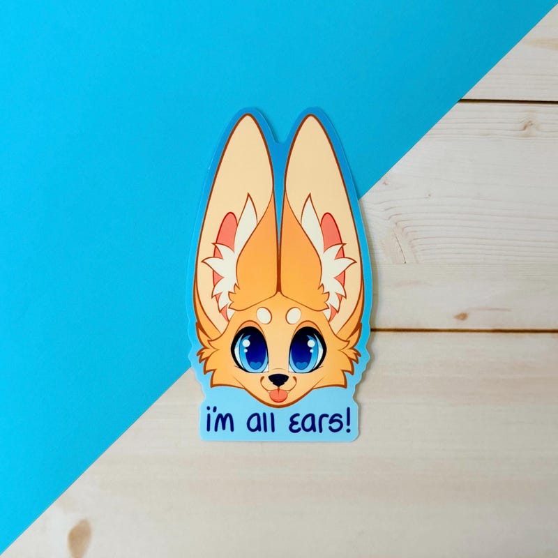 Fennec Decal - Etsy