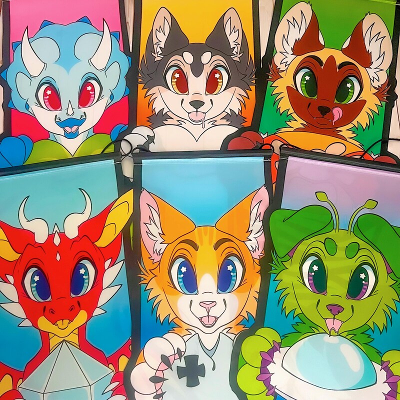 Furry Banner - Etsy