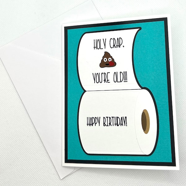 Holy Crap Birthday Card for Mom - Etsy