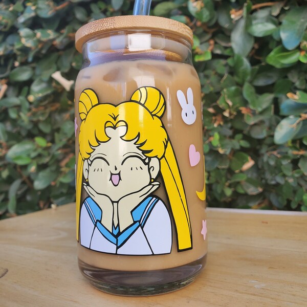 Sailor Moon Cups Glass - Etsy