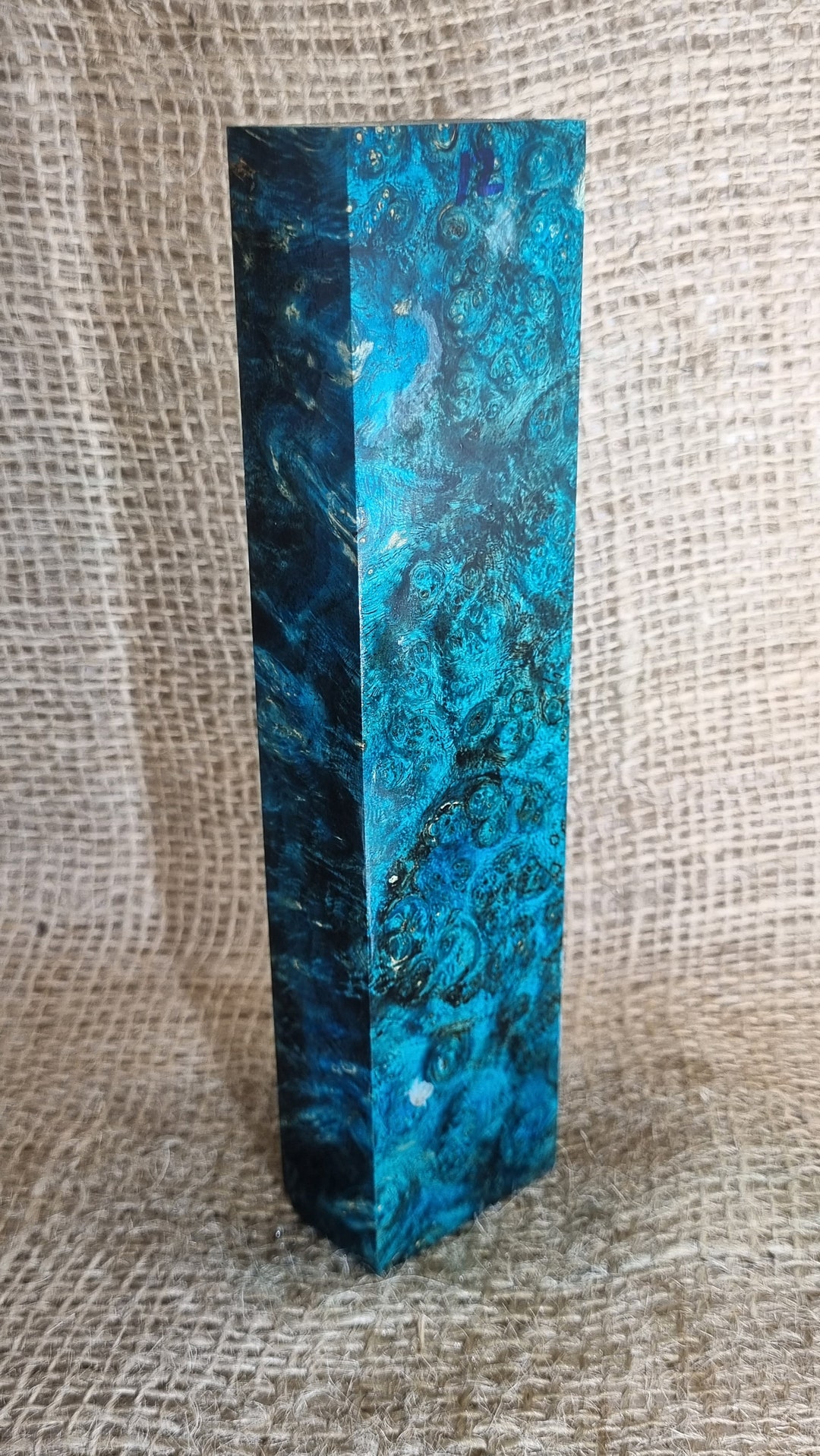 Large Stabilized Amboyna Blanks for Knife Handles, Knife Handle,knife ...