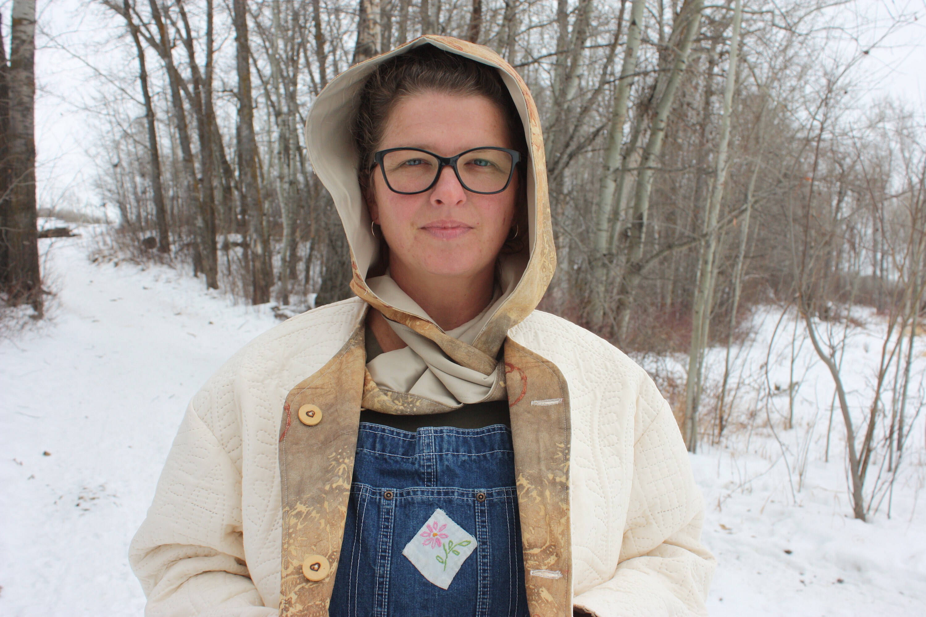 Coat Repurposed Reversible With Head Scarf - Etsy