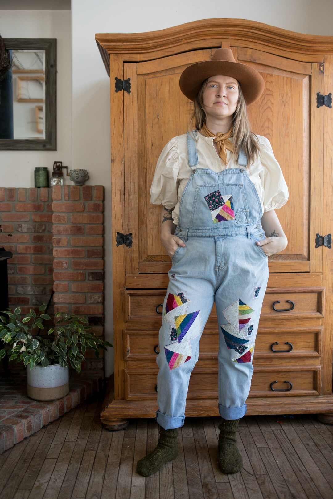 Overalls Upcycled Quilt Patches - Etsy