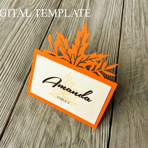 Autumn Place Cards - Etsy