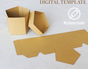 Pentagonal Gift Box - Etsy
