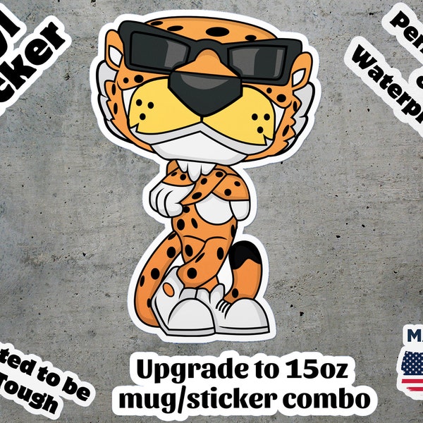 Chester Cheetah - Etsy