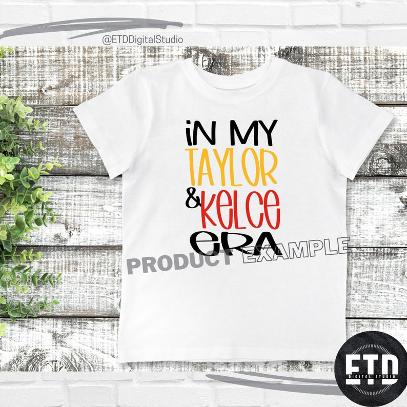 In My Kelce Era SVG PNG Digital Download Graphic File for Sublimation ...