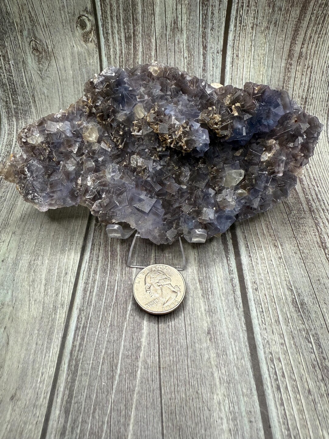 Blue/purple Fluorite Specimen From Pakistan - Etsy