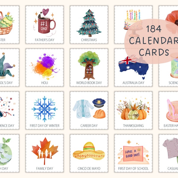Holiday Calendar - Etsy