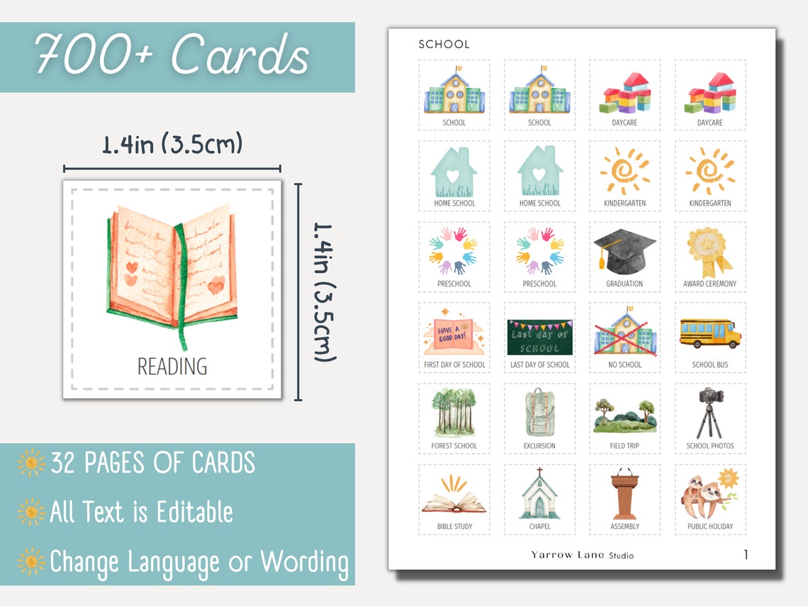 Weekly Routine Cards & Charts for Kids | Visual Calendar | Daily Rhythm ...