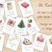 EDITABLE Advent Activity Cards I Christmas Calendar I Printable I for ...