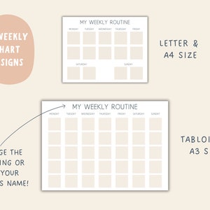 Routine Cards & Charts for Kids Daily Rhythm Morning, Afternoon ...