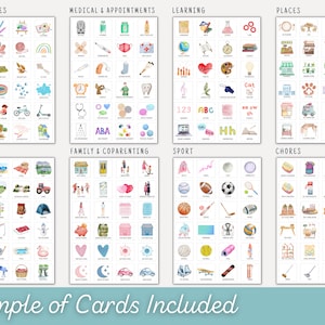 Weekly Routine Cards & Charts for Kids | Visual Calendar | Daily Rhythm ...