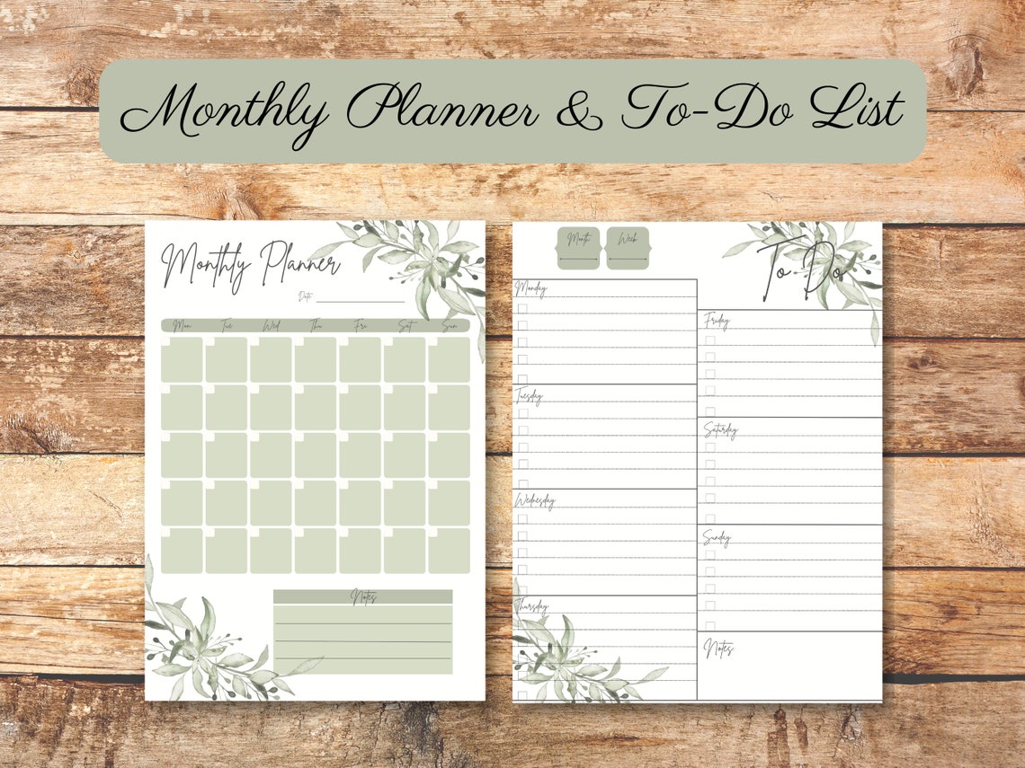EDITABLE Printable Ultimate Life Organizer Planner Bundle - Etsy