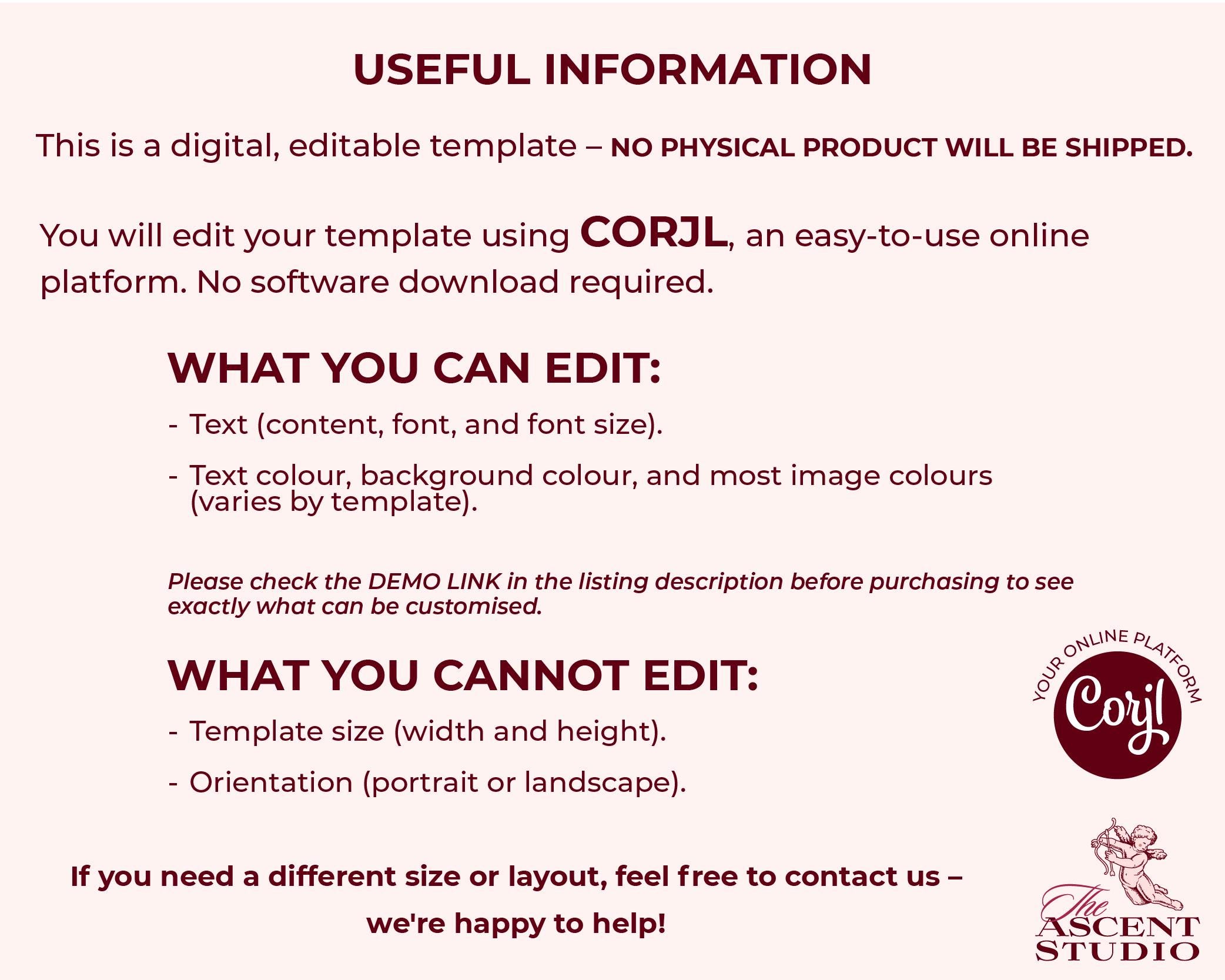 Editable Macaron Menu Template: Luxury Flavor List (digital Download ...