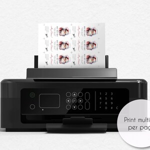 Editable Christmas Box Seal Label Template, Printable Christmas Box ...