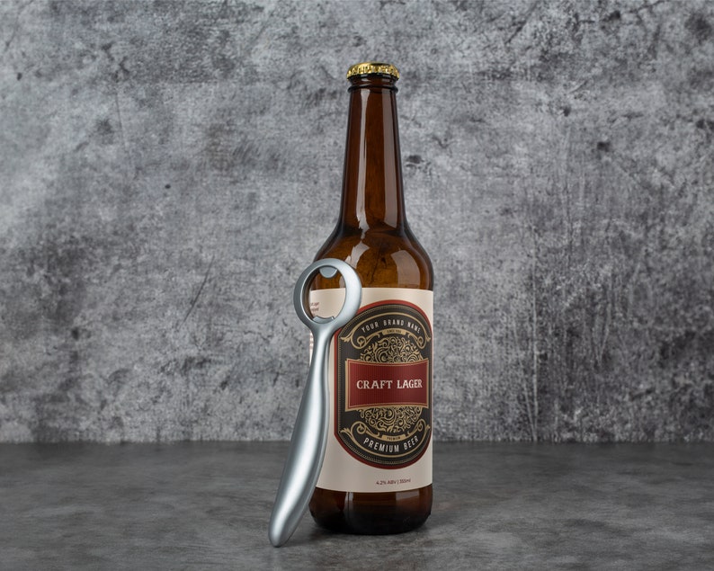 Editable Luxury Beer Bottle Label Template, Printable Custom Ale ...