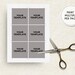 Editable Playful Cake Care Card Instructions Card Template, Printable ...