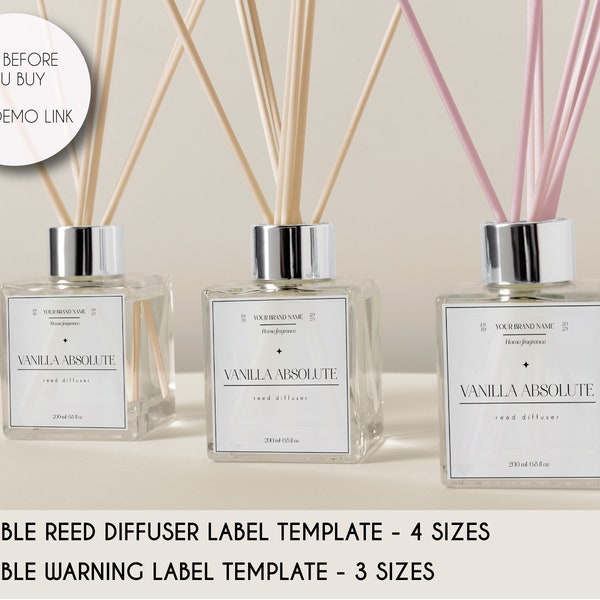 Custom Reed Diffuser - Etsy