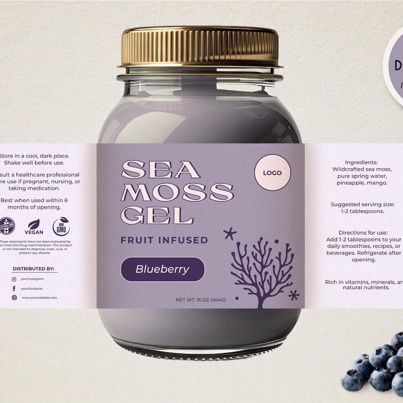 Wrap Around Labels - Etsy