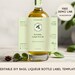 Editable Luxury Basil Liqueur Bottle Label Template, Printable Homemade ...