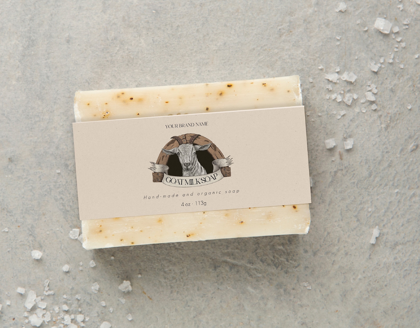 Editable Goat Milk Soap Label Template Minimalist Goat's - Etsy Australia