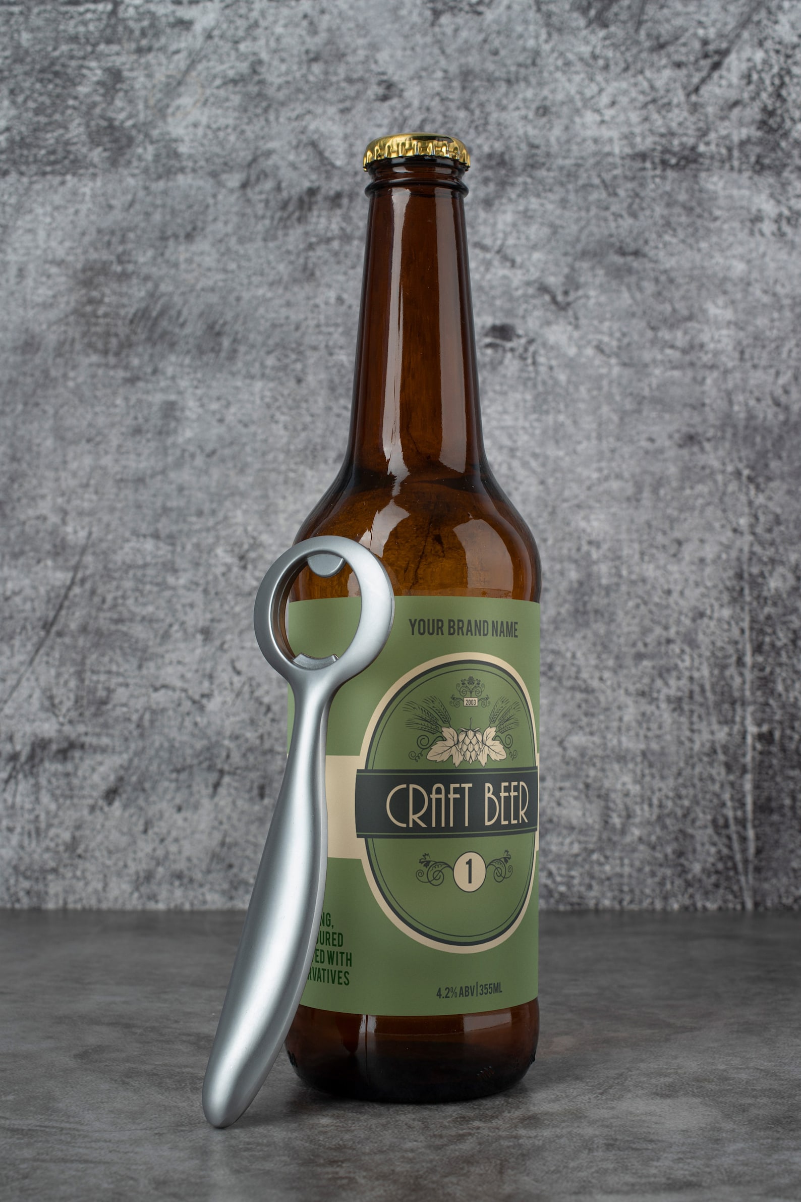 Editable Beer Bottle Label Template, Custom Beer Label, Home Brew Label ...