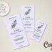 Editable Minimalist Rosemary Extract Bottle Label Template, Printable ...