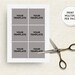 Editable Luxury Maple Syrup Label Template, Printable Homemade Maple ...