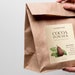 Editable Cocoa Powder Bag Label Template, Printable Cacao Powder Bag ...