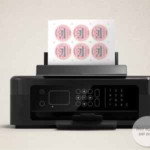 Editable Candy Assortment Round Label Template, Printable Candy in a ...