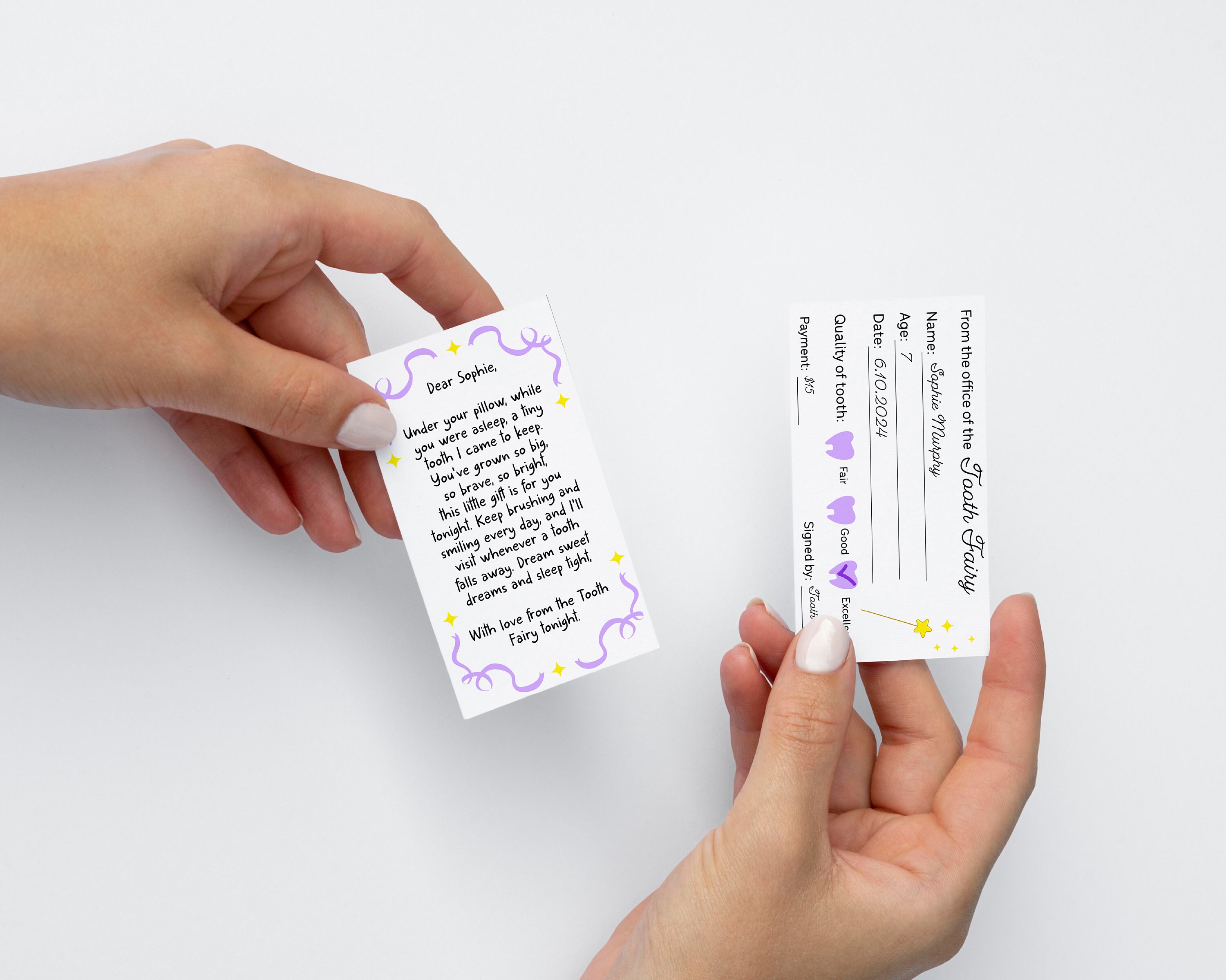 Editable Tooth Fairy Box Cut Out Template, Foldable Paper Dieline Tooth ...