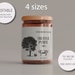 Editable Wrap Around Jar Food Label Template, Customizable Truffle ...