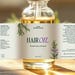 Editable Rosemary Oil Label Template: Custom Hair Growth Serum Sticker ...