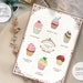 Editable Cupcake Menu Template, Luxury Cupcake Menu Template, Cupcake ...