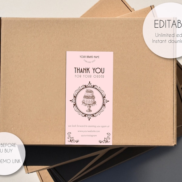 Box Seal Sticker - Etsy