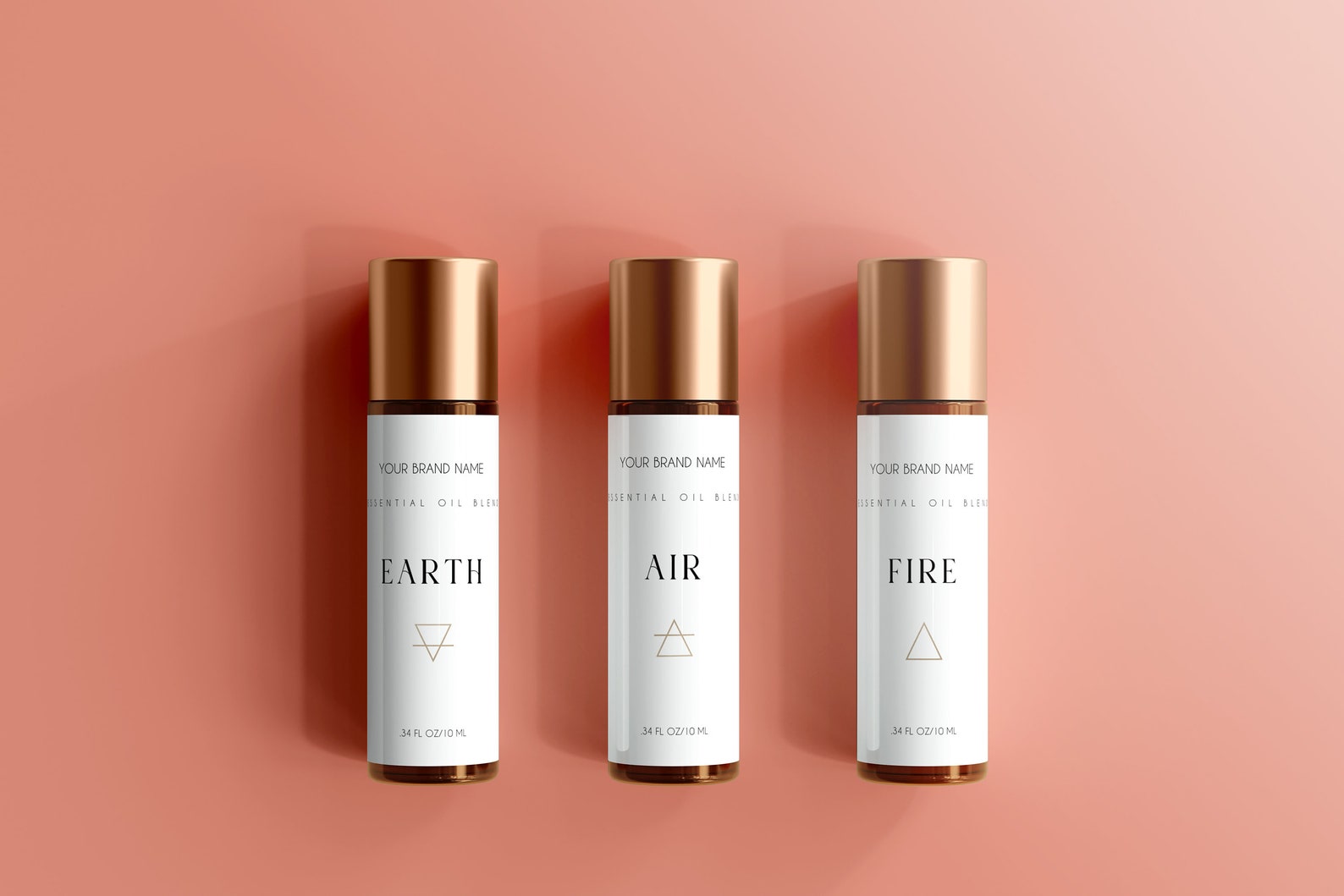 Editable Essential Oil 10ml Roller Label Template Printable - Etsy