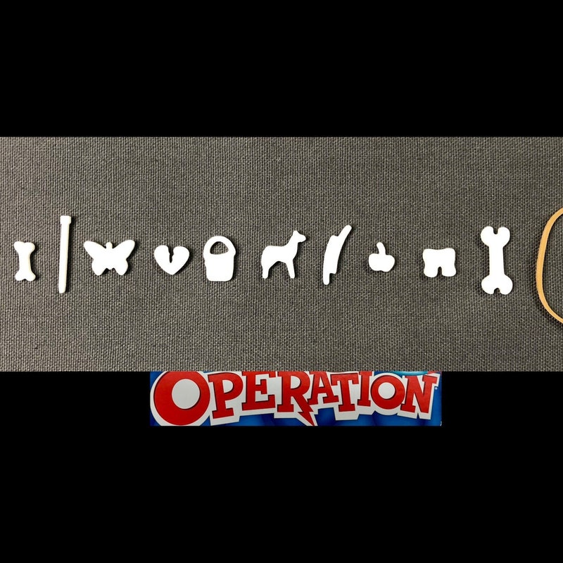 Operation Replacement Game Pieces - Etsy