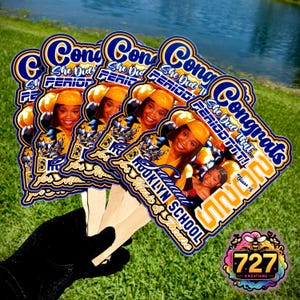 2025 Graduation Fan | Custom Graduation Big Head Photo Fan ...