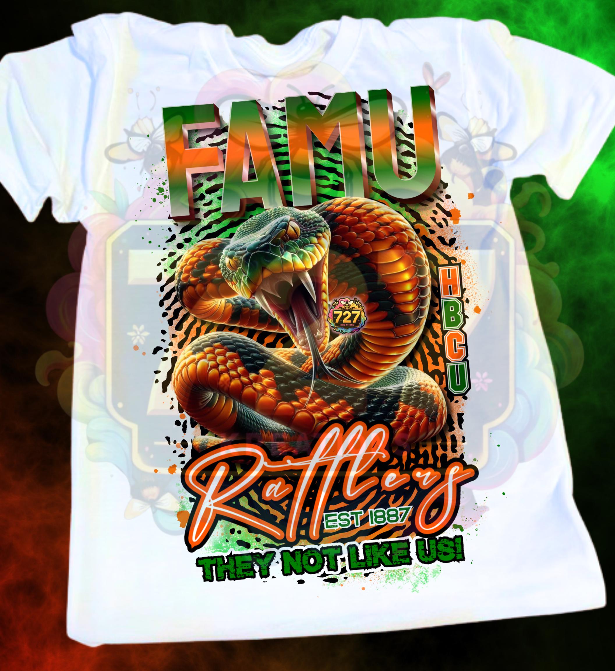 FAMU Shirt | Florida A&M | HBCU PRIDE | Rattler Pride | Famu Homecoming ...