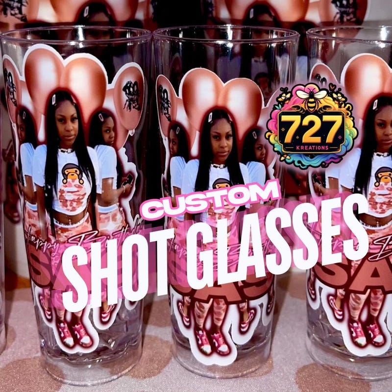 Custom Shot Glasses - Etsy