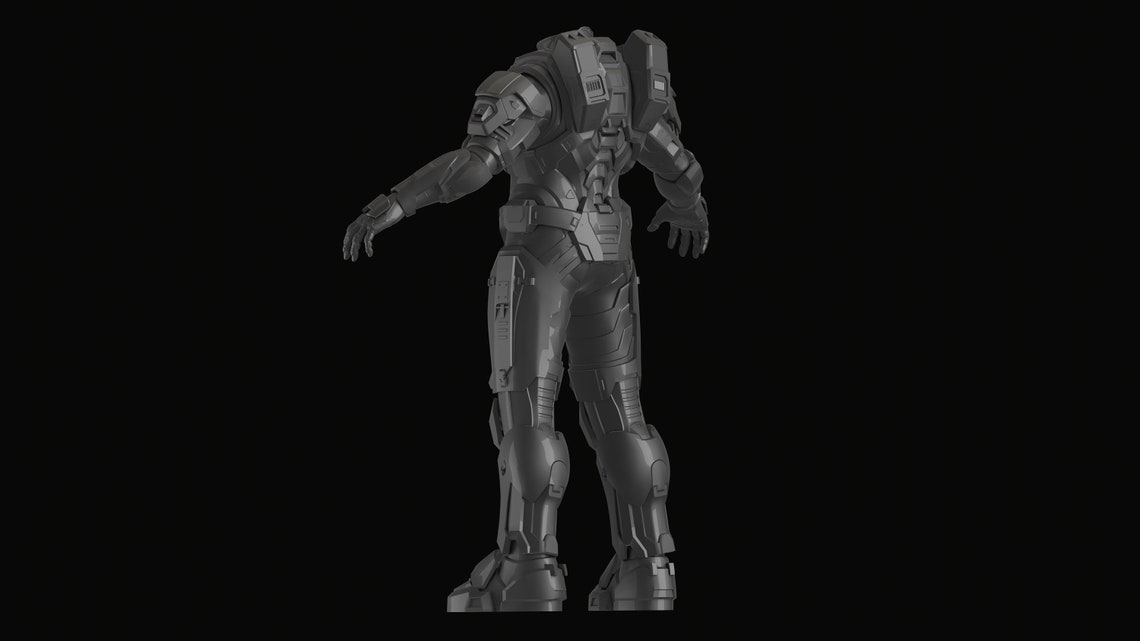 Halo Infinite Multiplayer MKVII Armor 3D File Kit Tier: 3 - Etsy