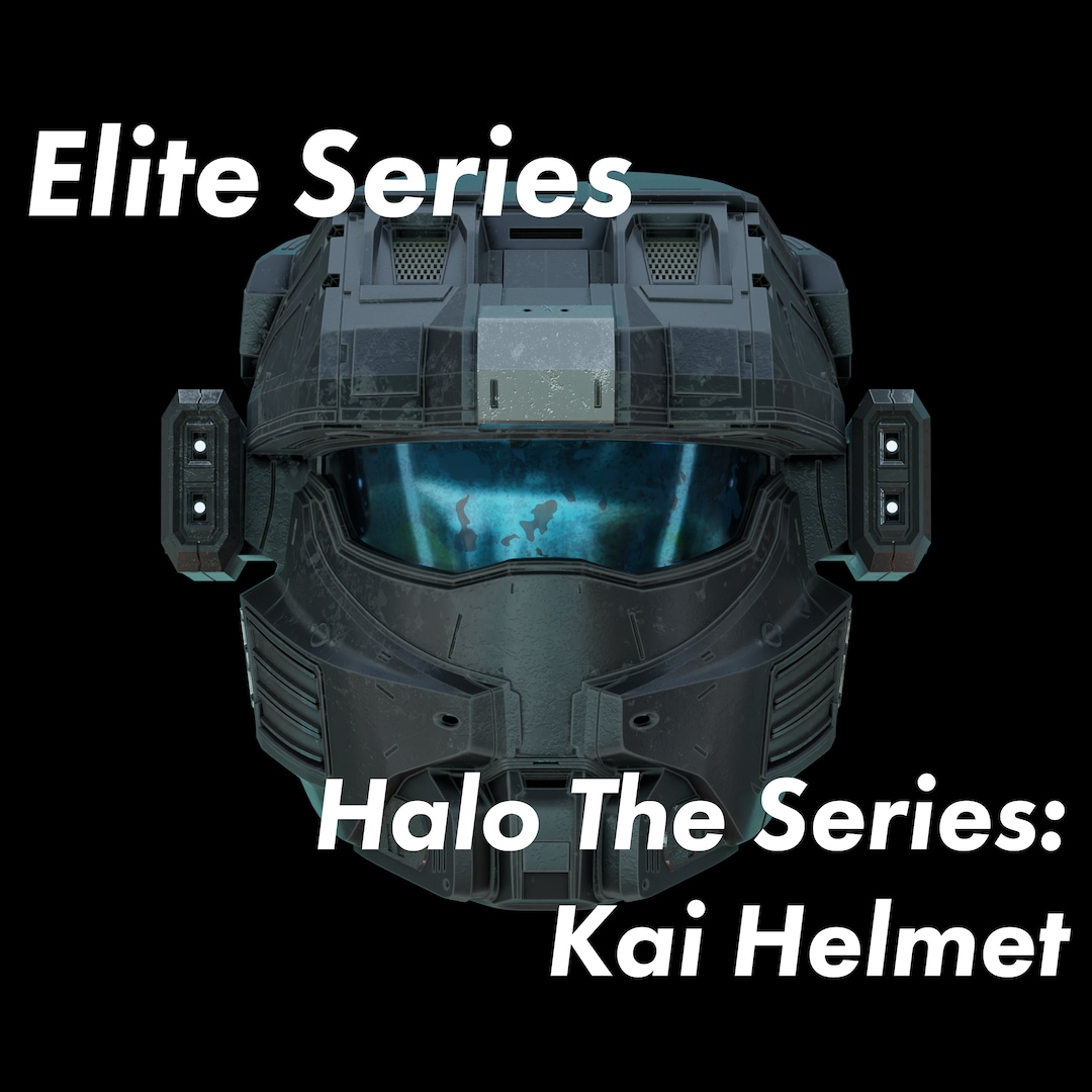 Halo the Series: "kai" Elite Series Helmet 3D File Kit - Etsy