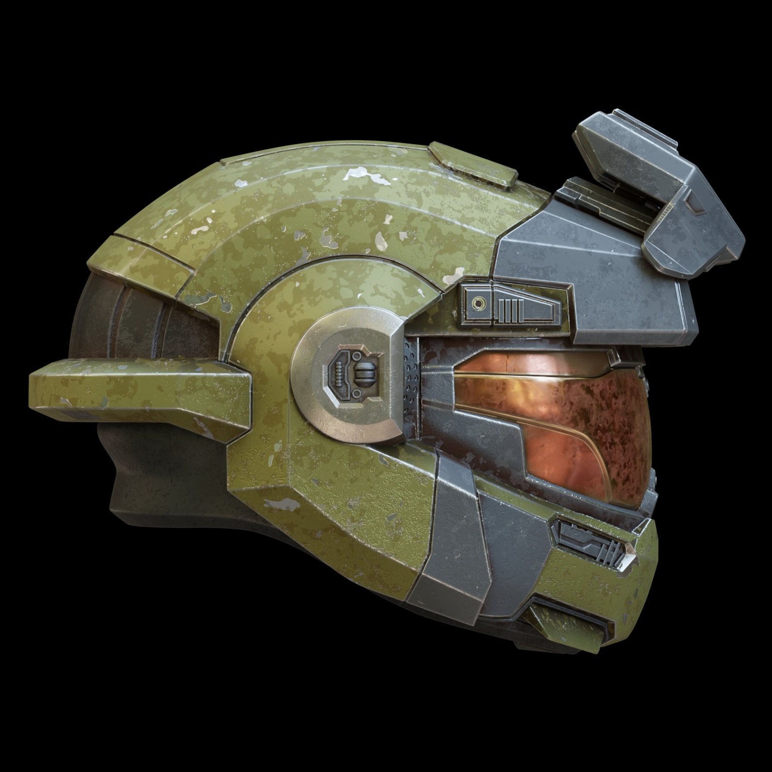 Halo Reach: Grenadier "jorge" Helmet 3D File Kit - Etsy